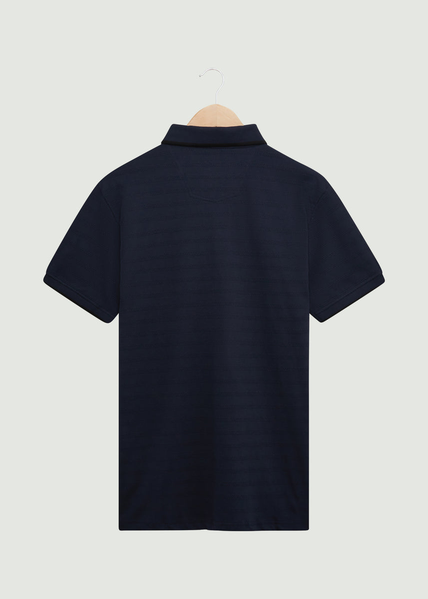 Henry Polo Shirt - Dark Navy – Peter Werth