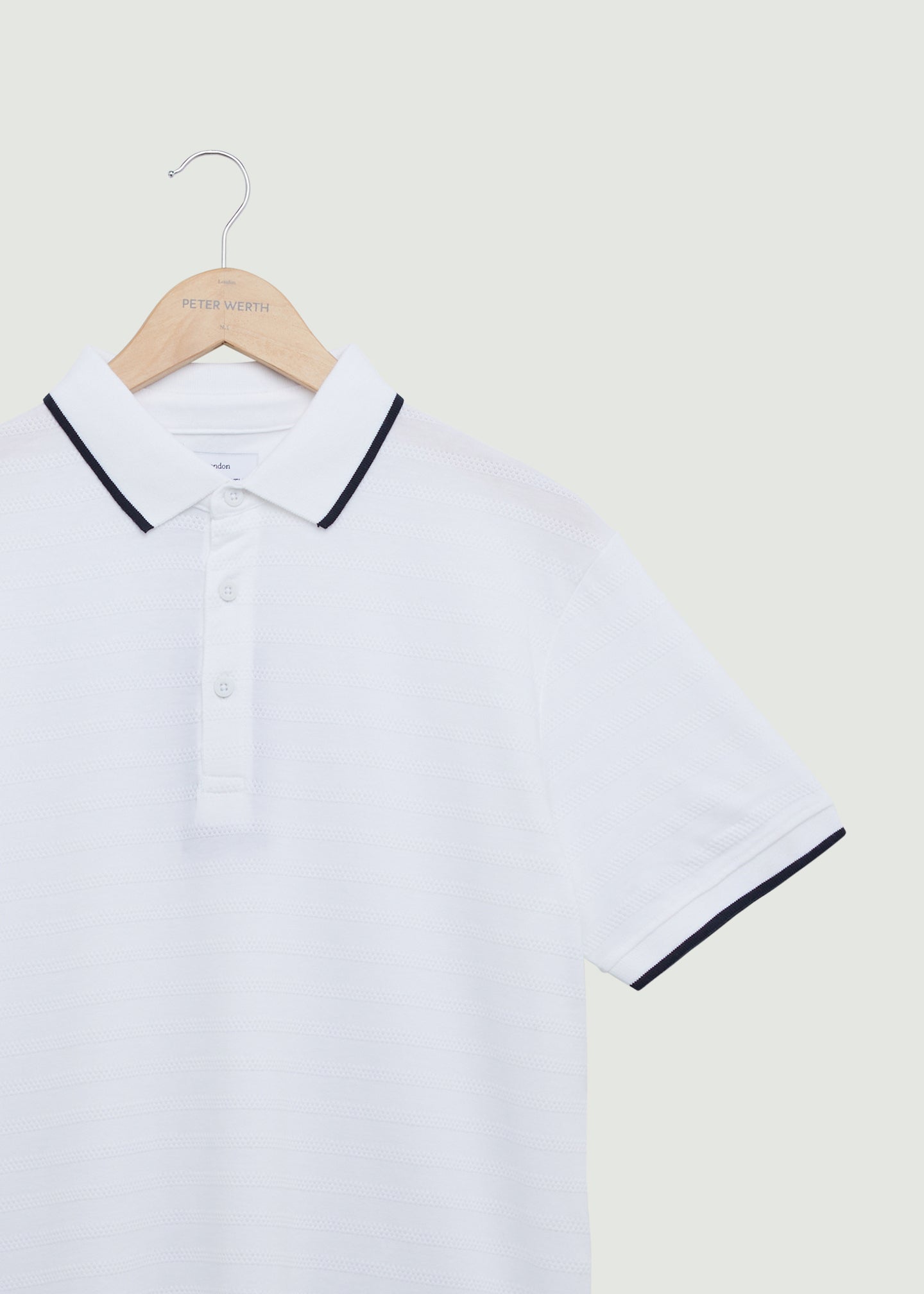 Henry Polo Shirt - White – Peter Werth