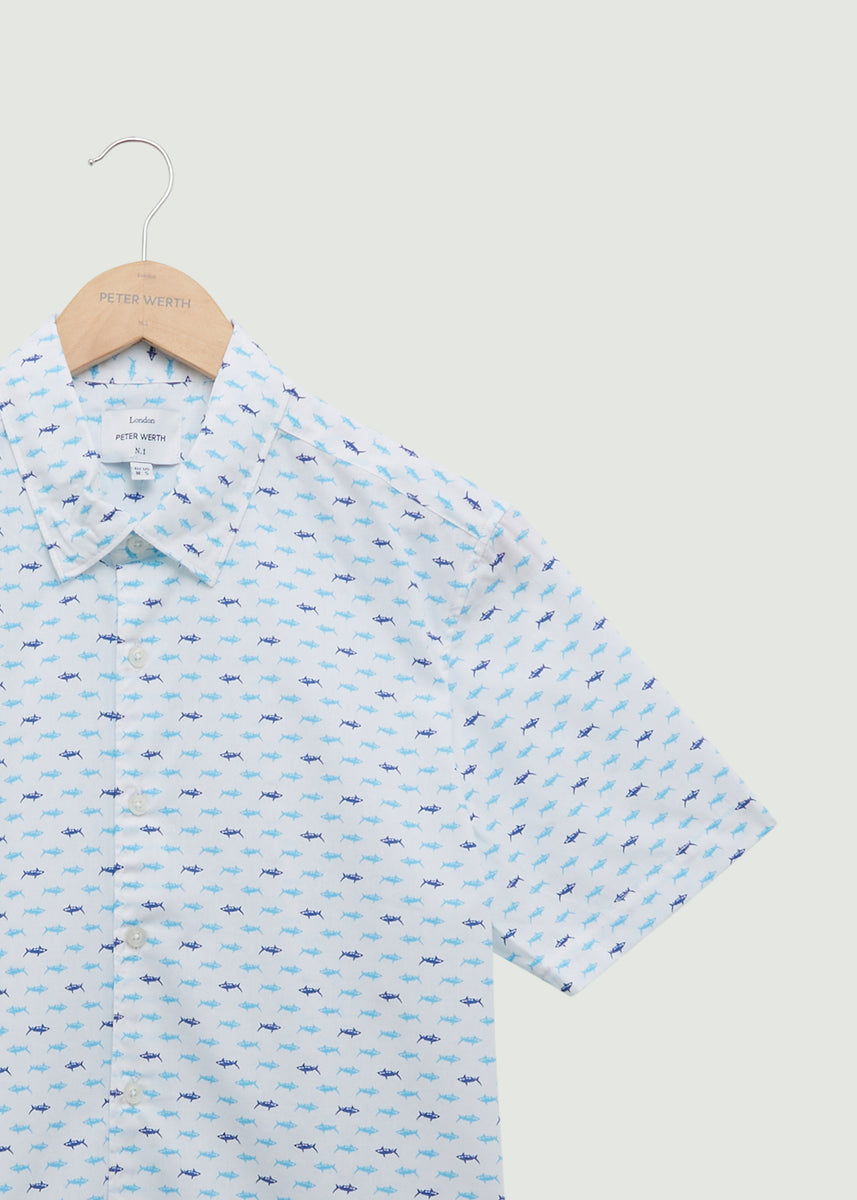 Pomfret SS Shirt - All Over Print – Peter Werth